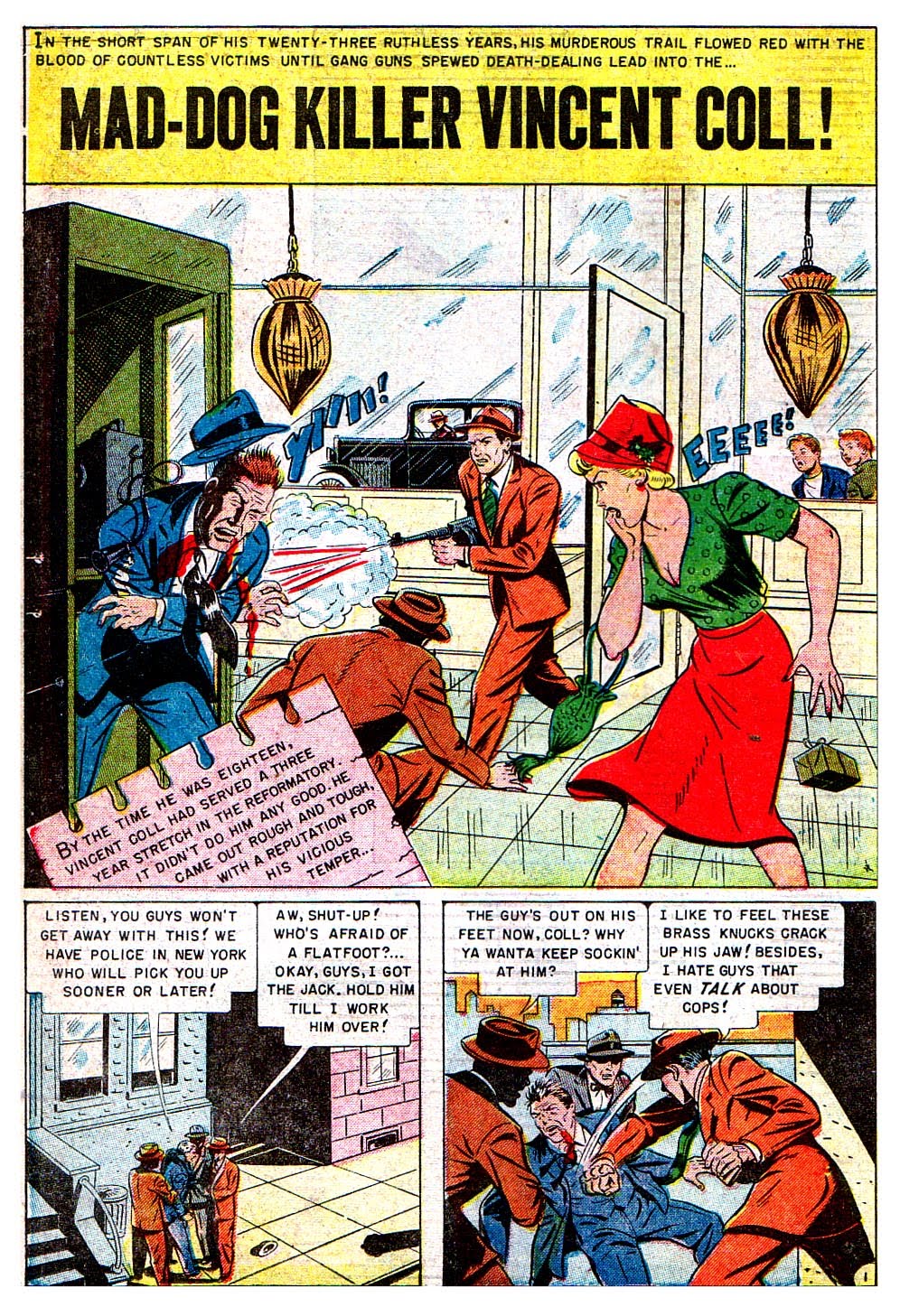 THE HORRORS OF IT ALL: Mad-Dog Killer Vincent Coll!