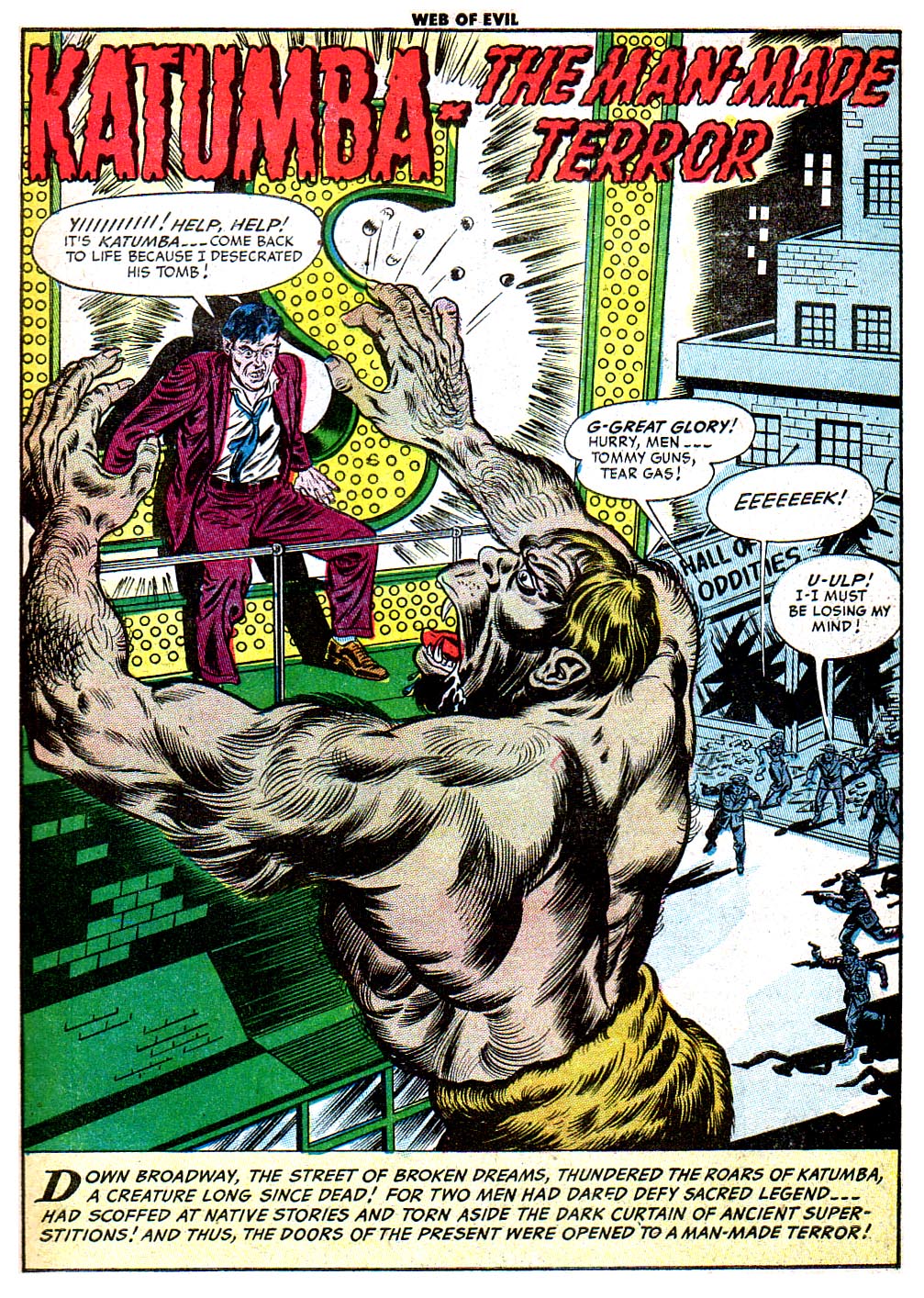 THE HORRORS OF IT ALL: KATUMBA - The Man-Made Terror