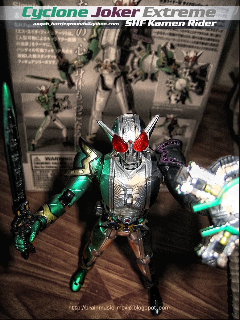 BRAIN MUSIC & MOVIE RECORDS: SHF Kamen Rider Cyclone Joker Extreme