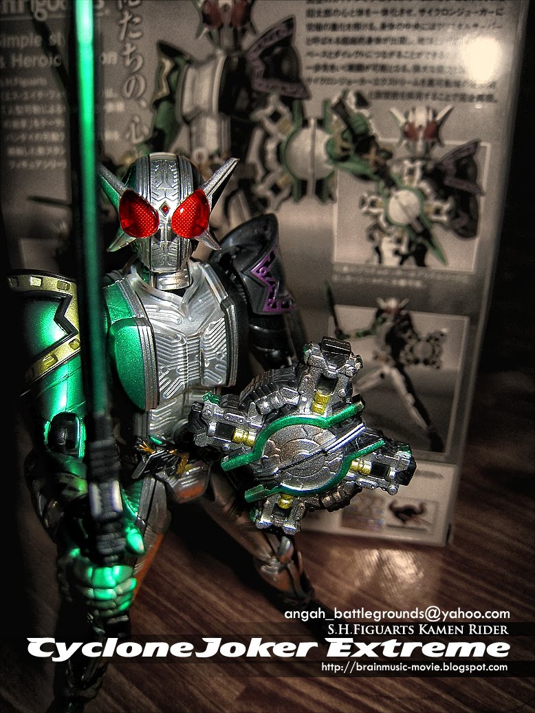 BRAIN MUSIC & MOVIE RECORDS: S.H.Figuarts Kamen Rider Cyclone Joker Extreme