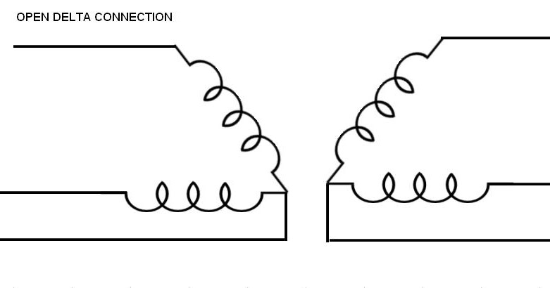 Open Delta Connection of PTs