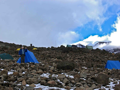 Kilimanjaro Trek, Shira Route - Day 6 (Karanga Valley to Barafu Hut ...