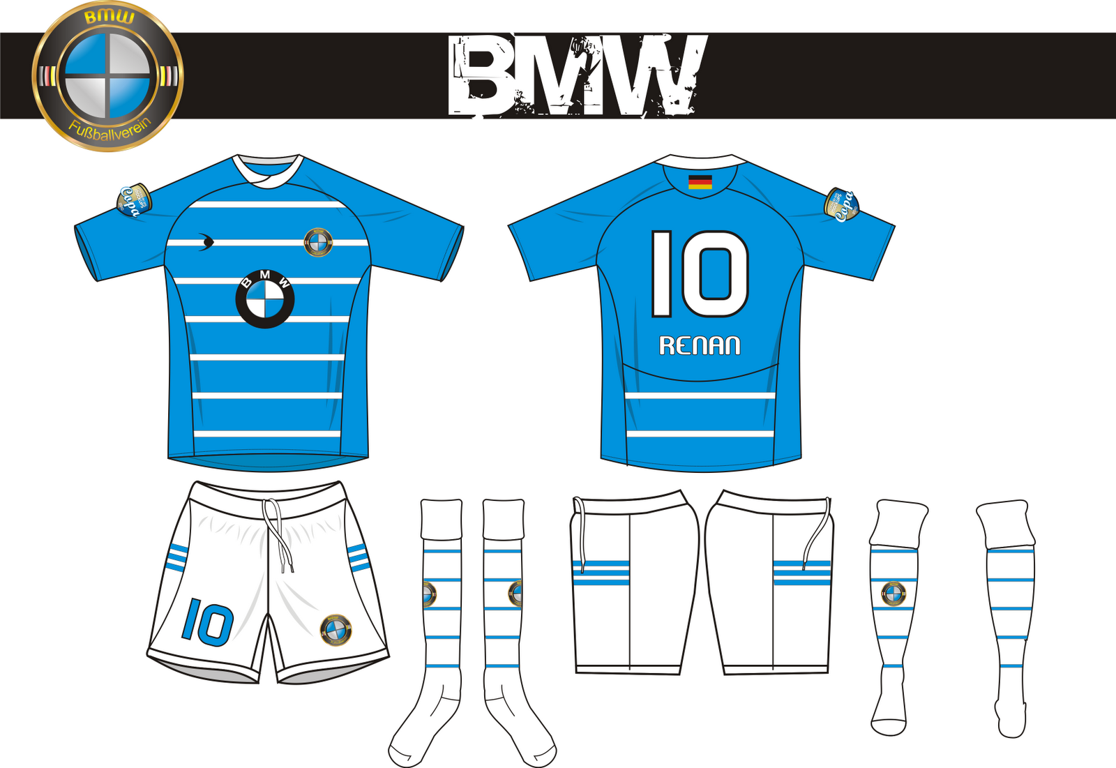 Project Soccer: Bmw - Uniformes
