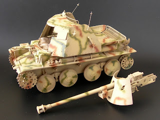 Matejson Models Workshop: Marder III Ausf.H Tristar 1/35 - painting