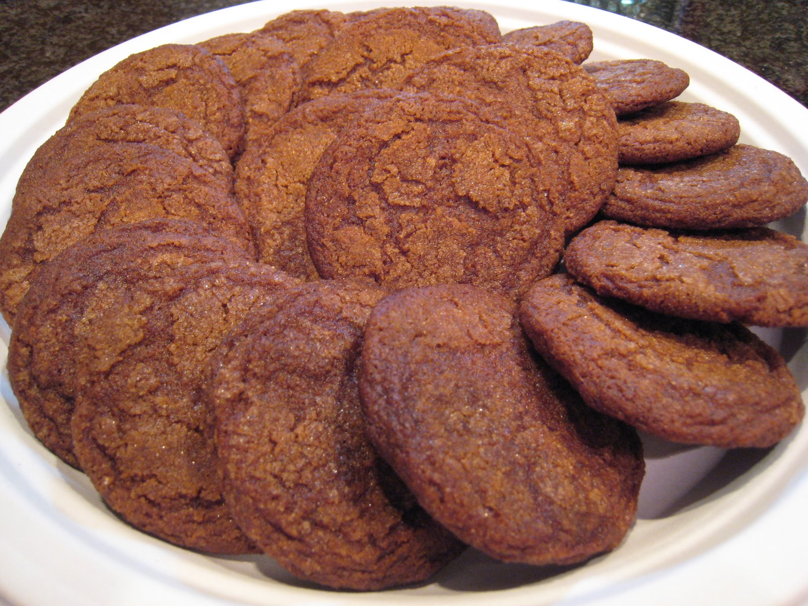 Molasses Crinkles - Apple A Day