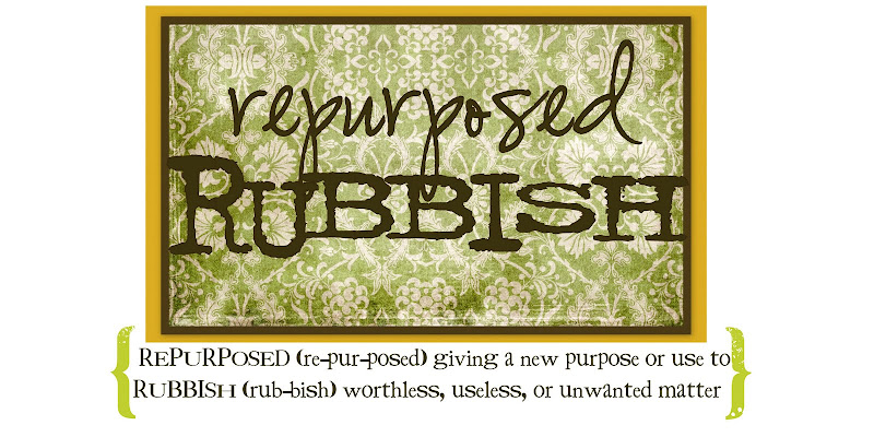 repurposed rubbish: rock a stack