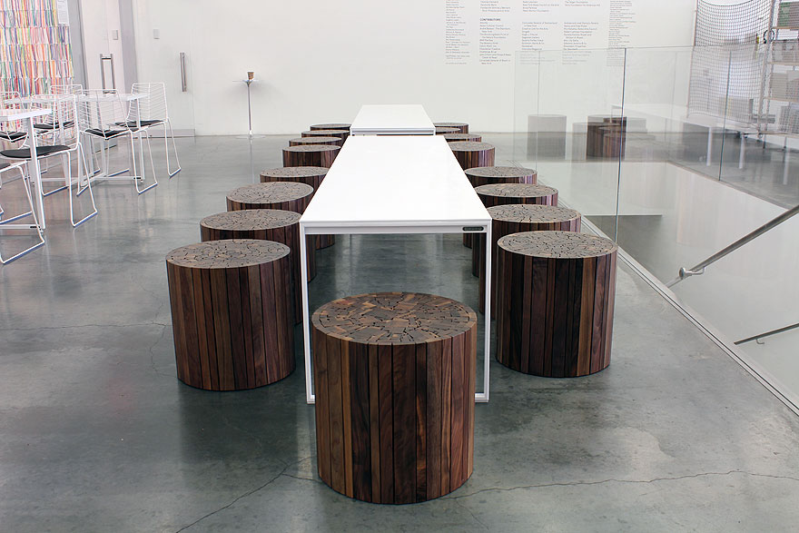 scrapbook.: Uhuru Furniture Design Studio + The New Museum. NY.
