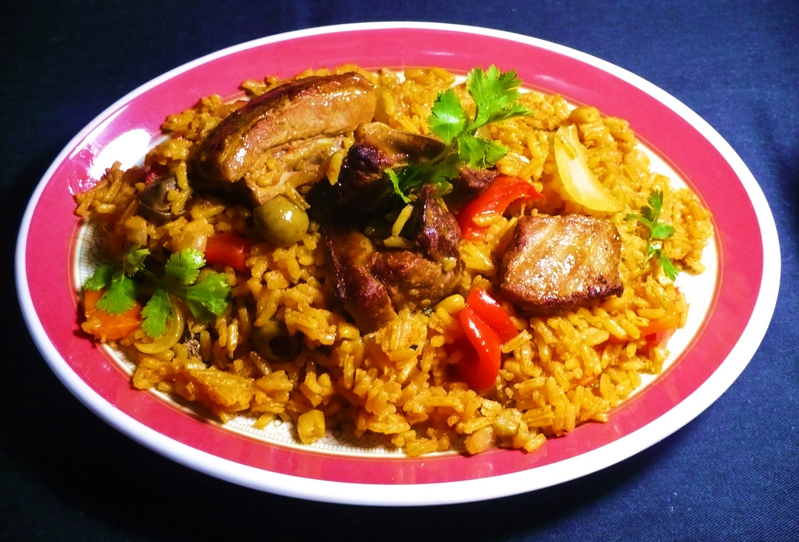TAGUARITA GOURMET ARTE CULINARIO: ARROZ CON COSTILLA DE CERDO Y VEGETALES
