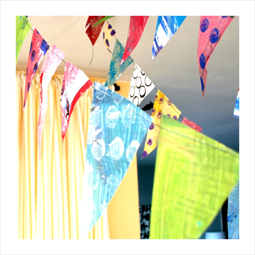 alisaburke: Recycled Bunting Flags