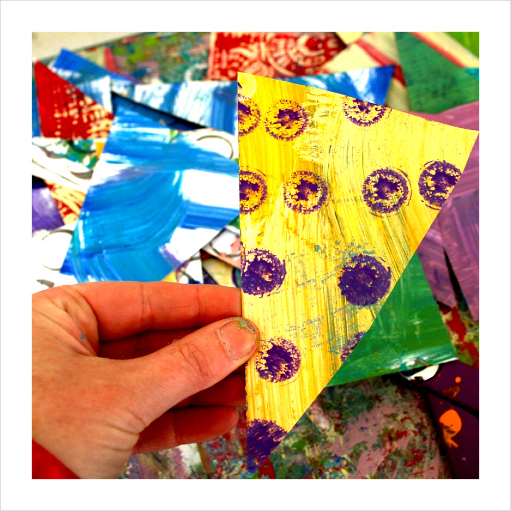 alisaburke: Recycled Bunting Flags