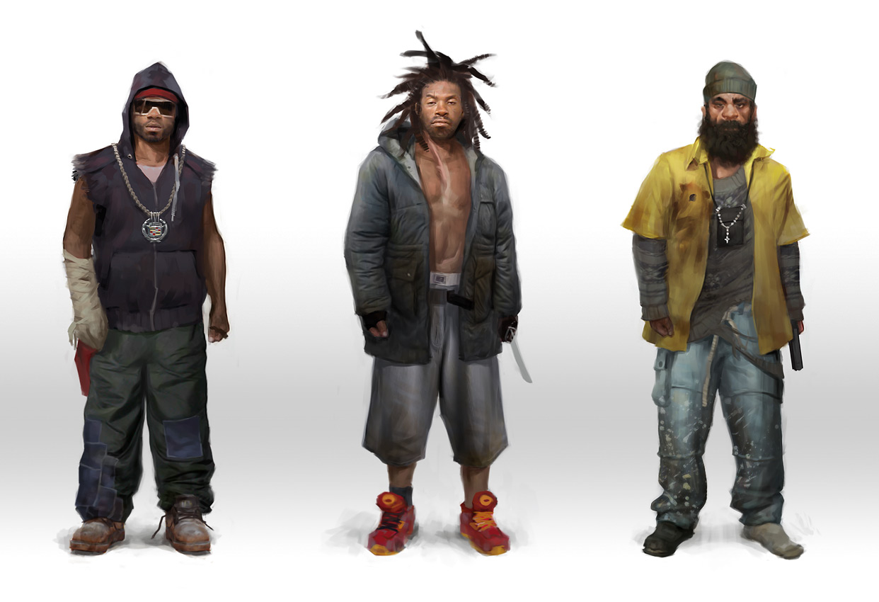 Art Blog of Waldek Kamiński: homeless gang