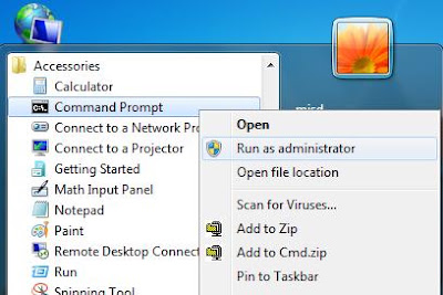 bicara tentang komputer: Enable Administrator profile in Windows 7