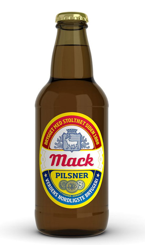 Drinks Around the World: Mack Pilsner Beer and Midnight Sun (Norway ...