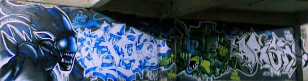 Graffiti Center: Alphabet Graffiti Style Street Art Wall Cool