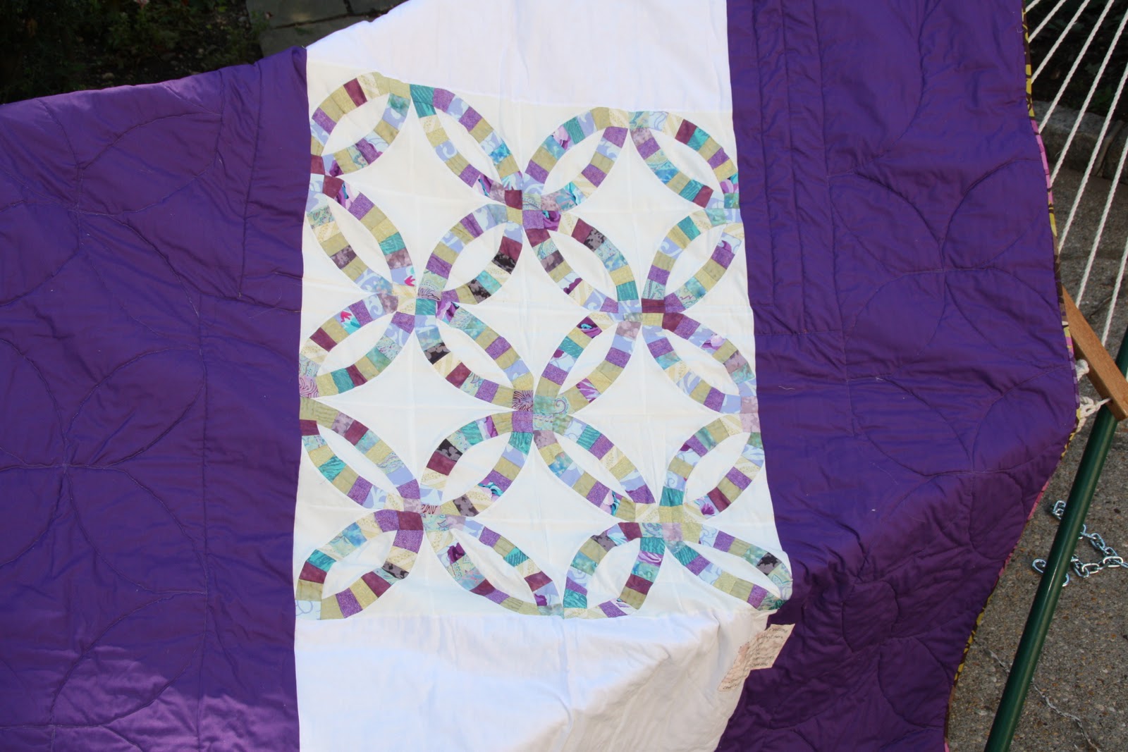 Quilt Story: Jamie Elaine Quilt...wedding quilt...