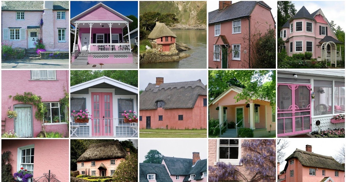 Dream, Create, Inspire: Pretty Pink Cottages