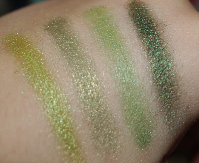 Beautiful - der Blog: MAC Pigment Swatches.