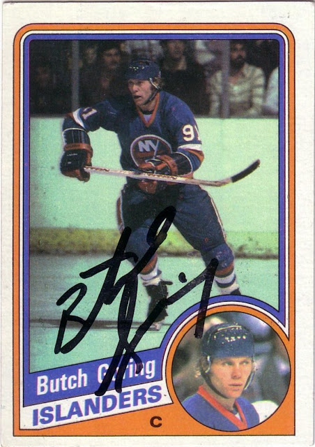 Signed DC: Butch Goring