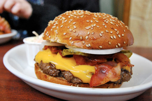 Christina About Town: Burgers at Lucky 7