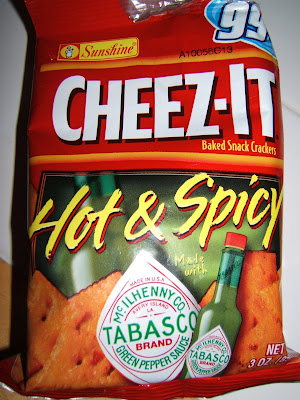 Hot Chicks Eatin' Spicy Chips: Snack #10- Cheez-It Hot & Spicy Baked ...