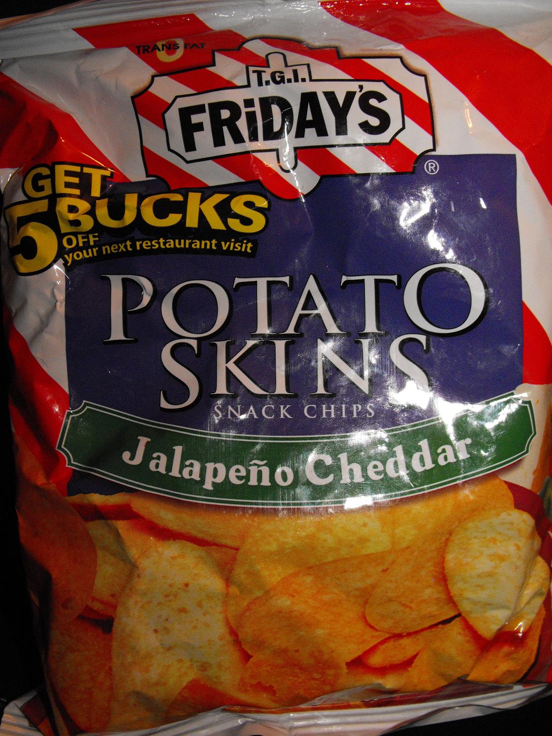 Hot Chicks Eatin' Spicy Chips: Snack #132- T.G.I. Friday’s Jalapeño ...