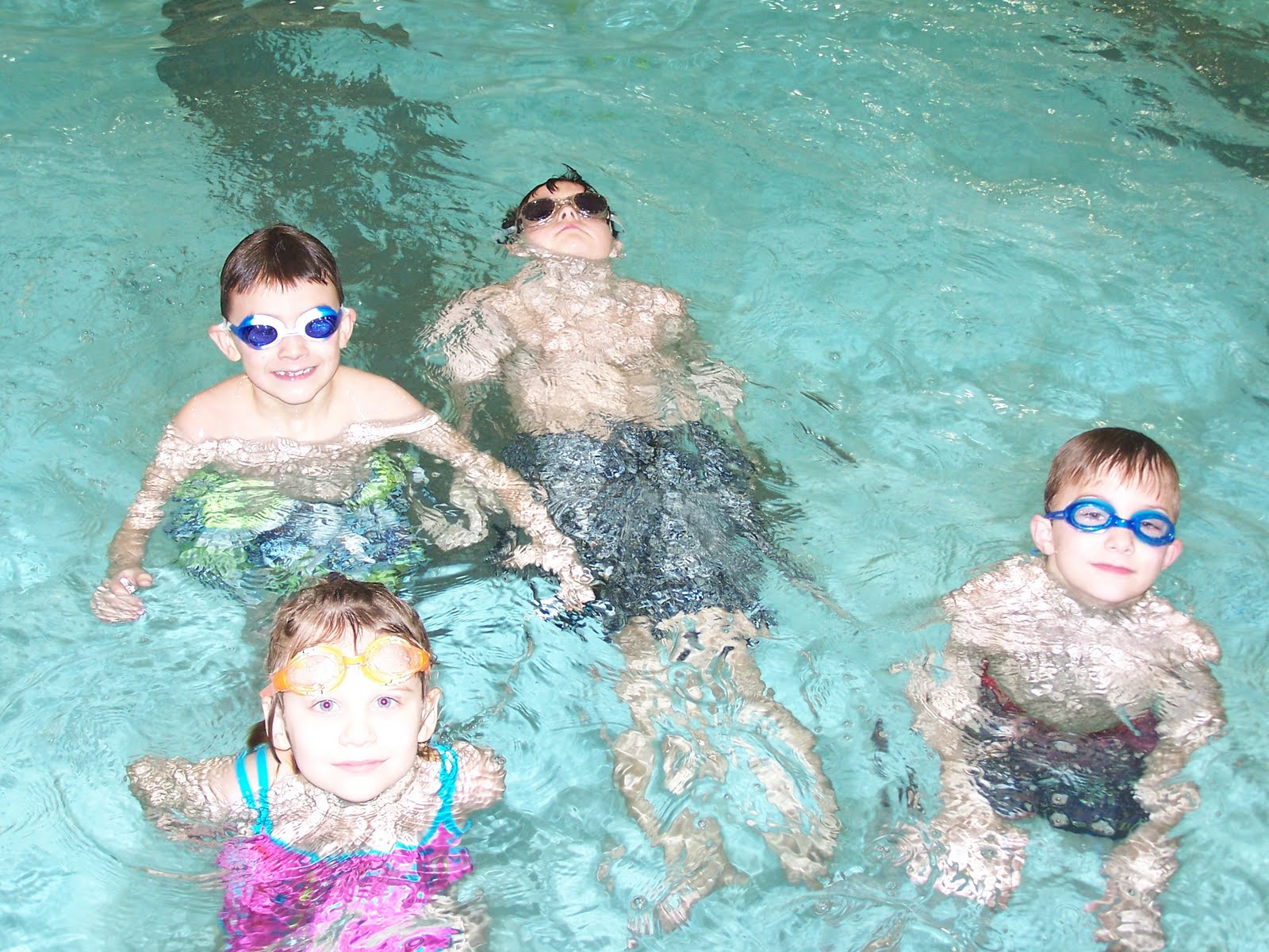 Mrs. Stites' first grade class: More swimming