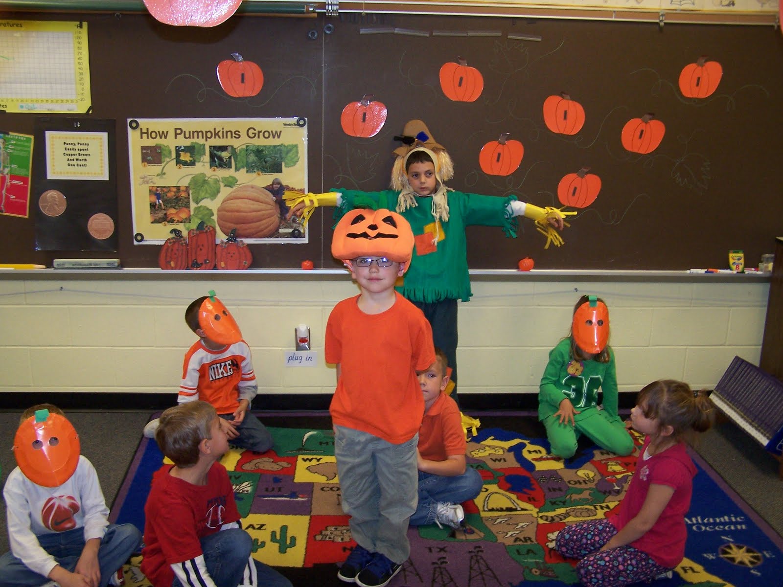 Mrs. Stites' first grade class: Pumpkin Play