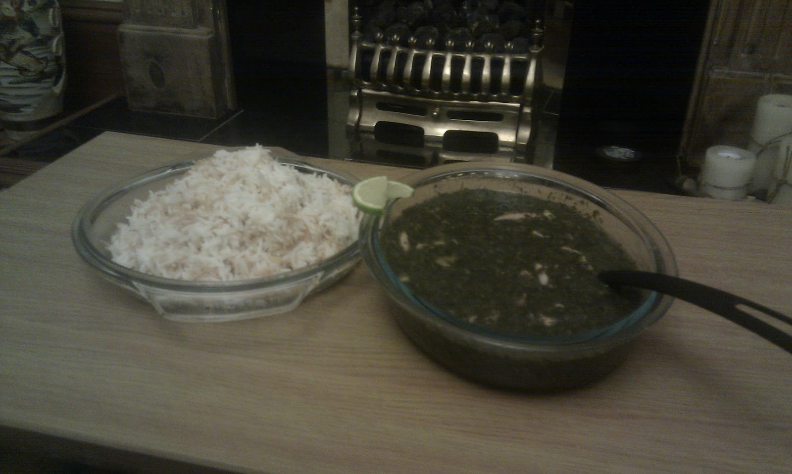 Journey to the Middle East: Molokhia and Rice