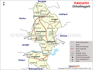 Raigarh Advocates: District Map
