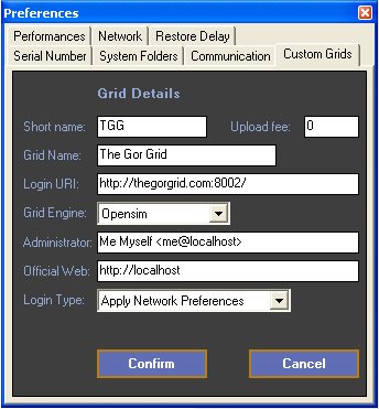 The Gor Grid DE
