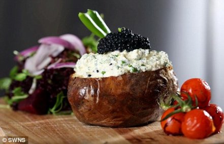 World’s Most Expensive Baked Potato | Arabic Food Recipes