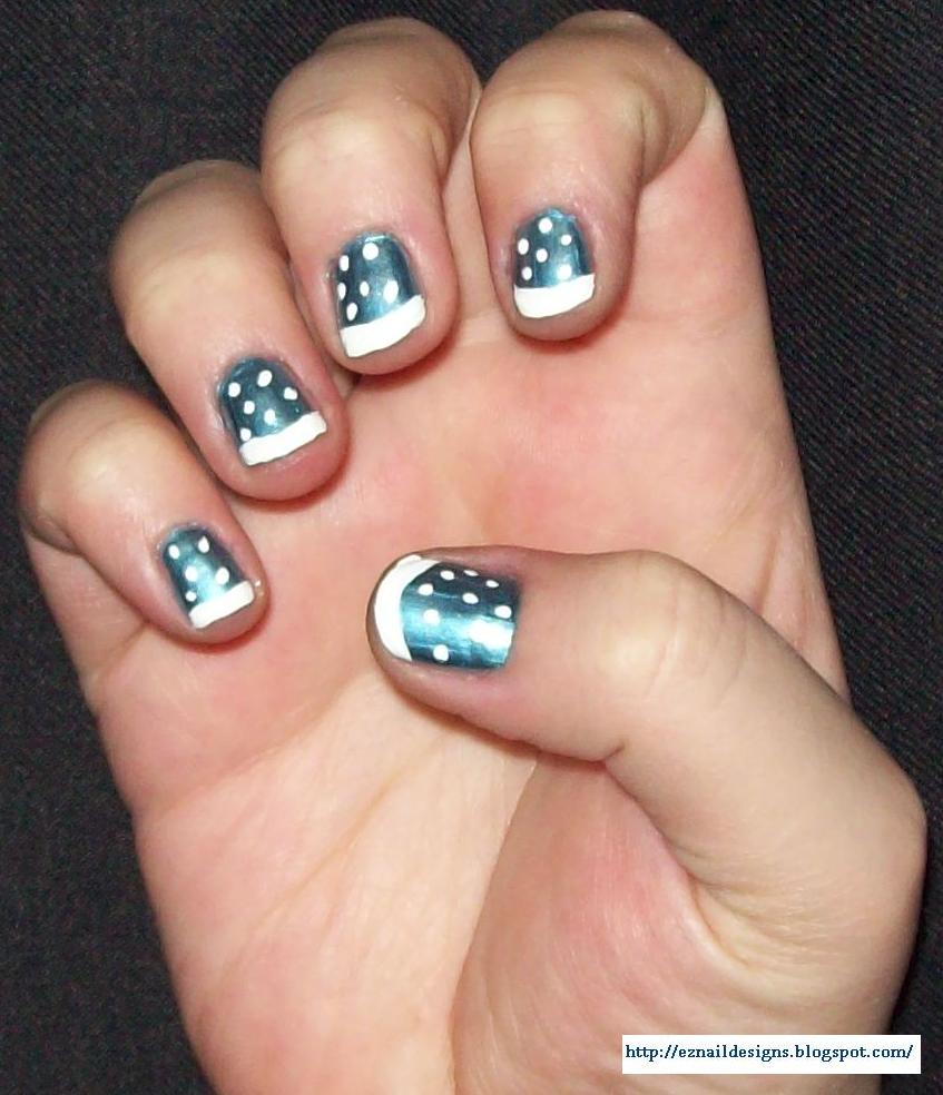 EZ Nail Designs: Snow Nails