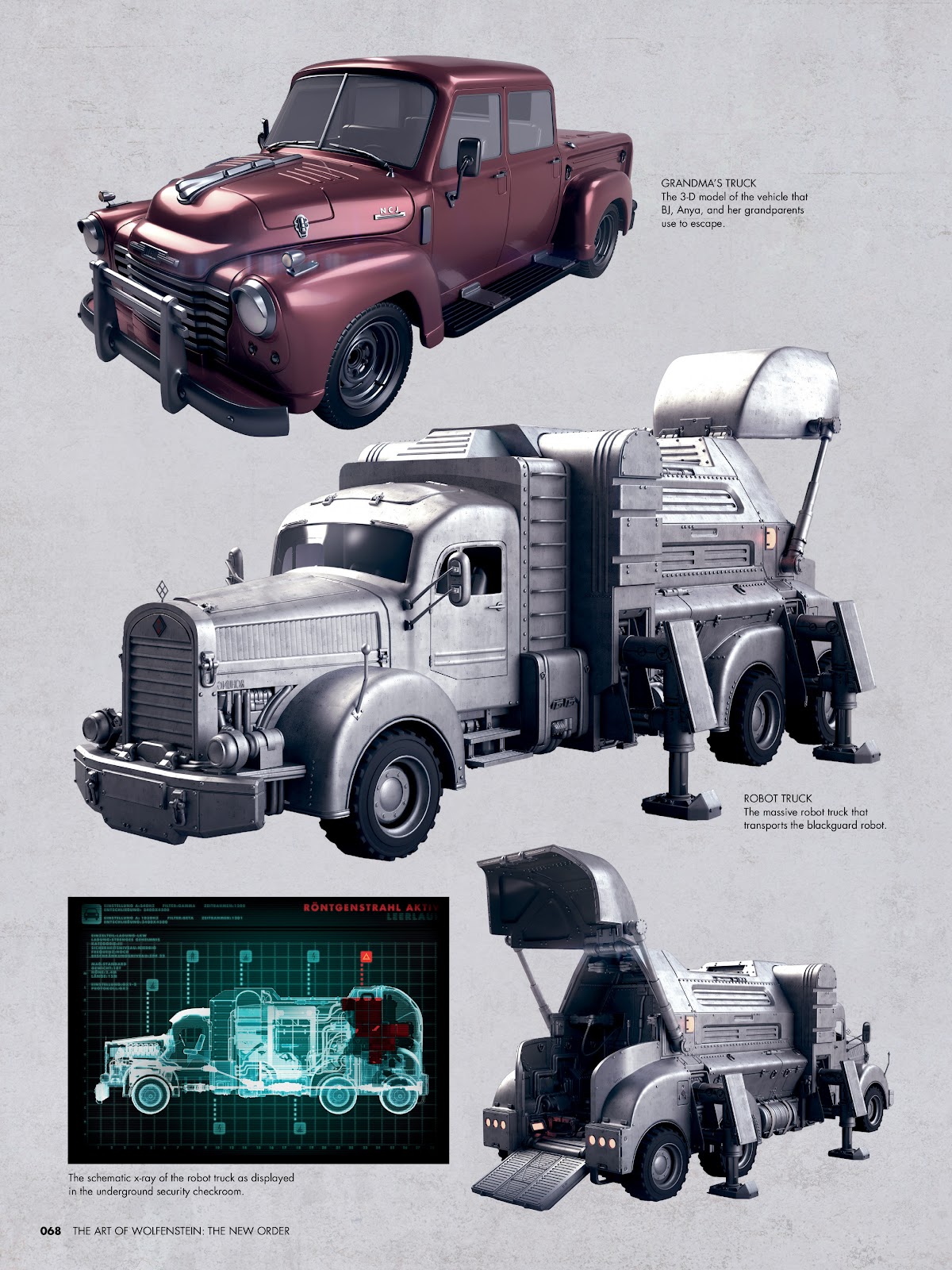 Read online The Art of Wolfenstein: The New Order comic - Issue # TPB ...