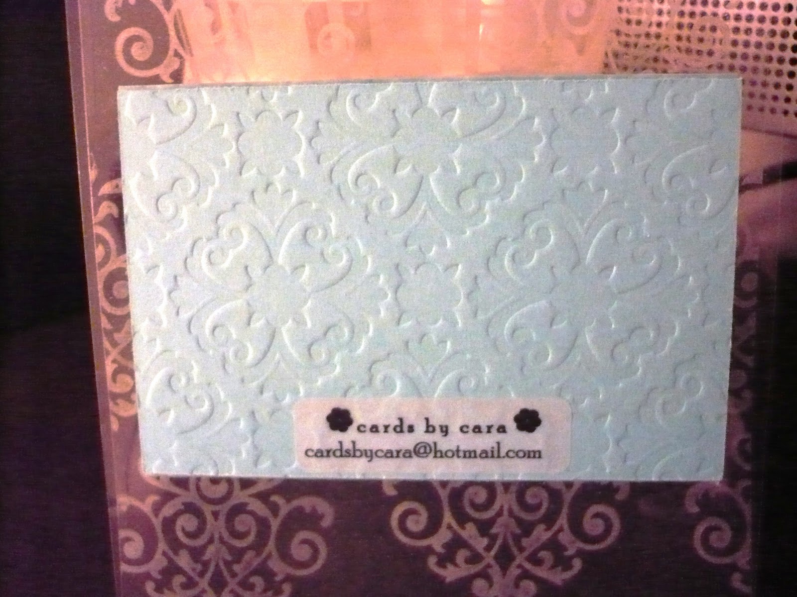 cards by cara: Acetate card tutorial