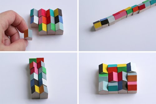 visual notes: Colorful blocks from The Small Object