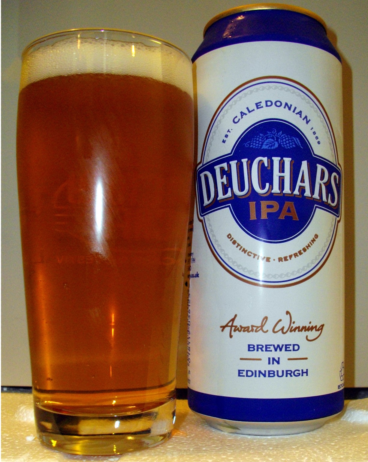 The World of Gord: Beer of the Week - Nov 22 - Deuchars IPA