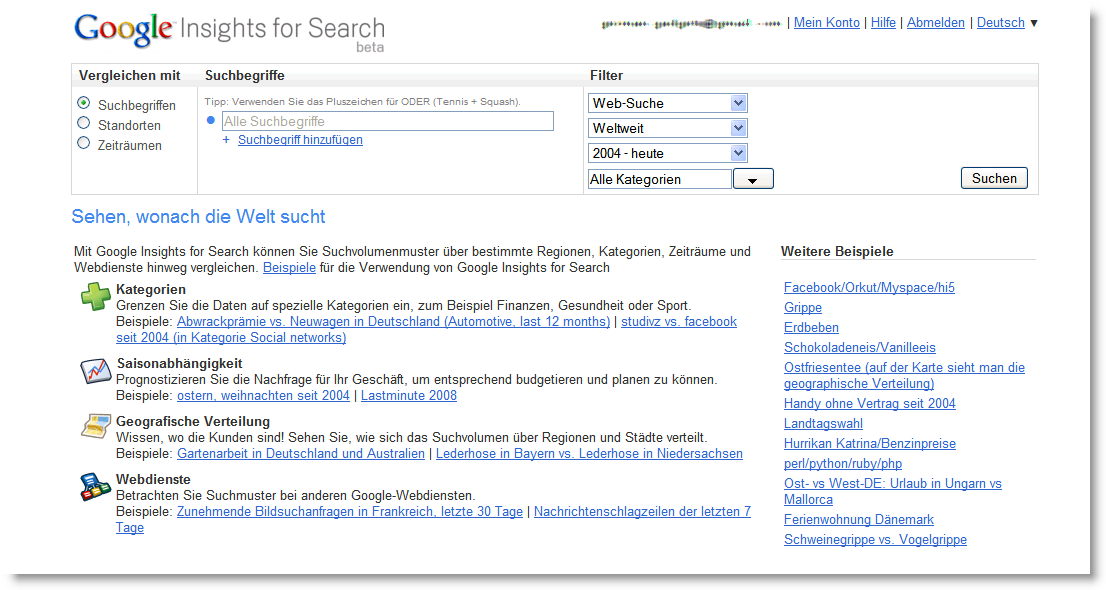 Google Zeitgeist 2009
