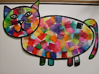 Ms. Malone's Art Room: Kindergarten Calico Cats