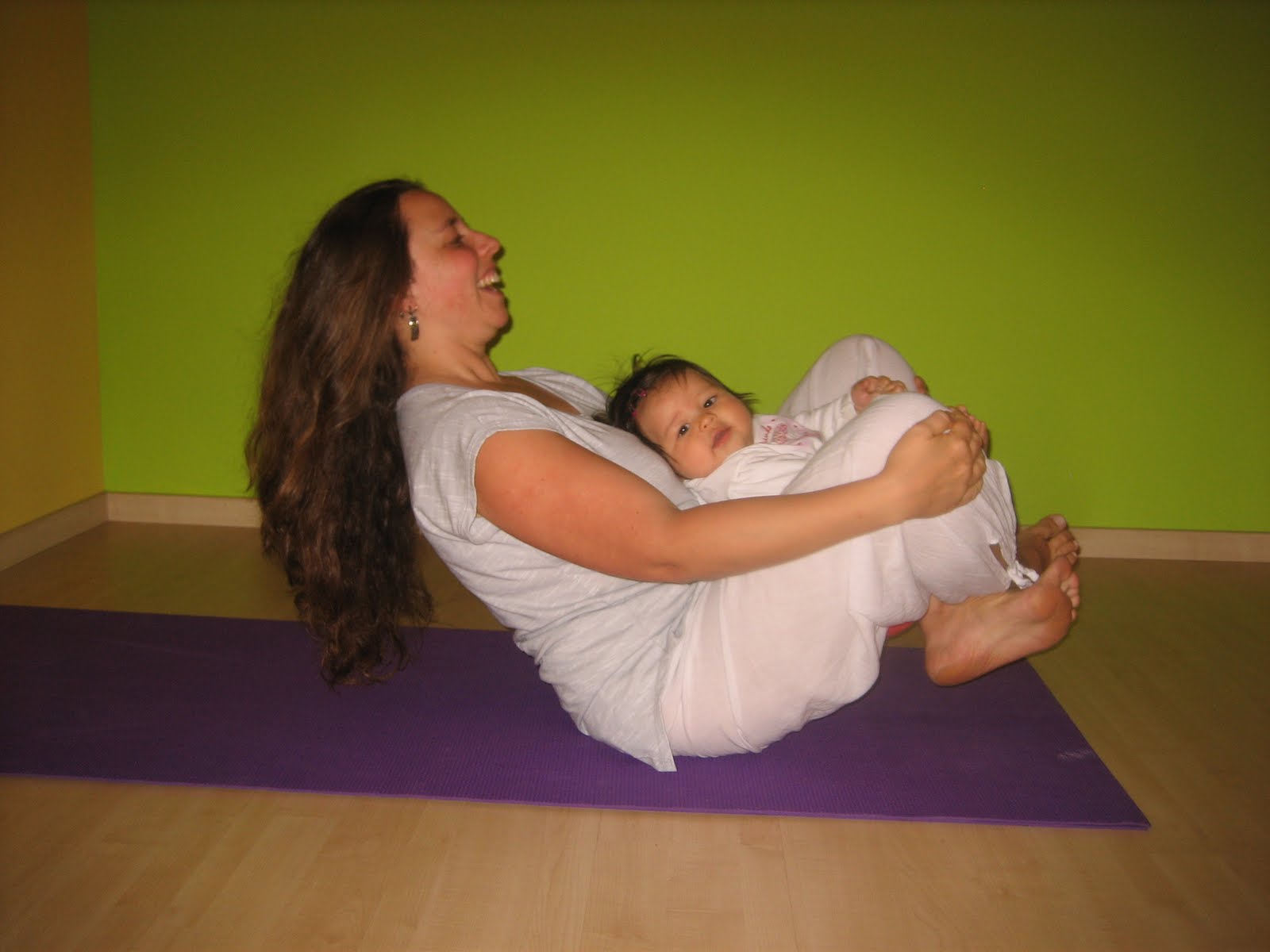 Centro de practica de yoga: Yoga para bebes entre 4 y 8 meses