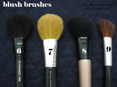 My Makeup Blog: makeup, skin care and beyond: All My Brushes