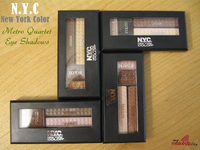 My Makeup Blog: makeup, skin care and beyond: I Heart NYC Metro Quartet ...