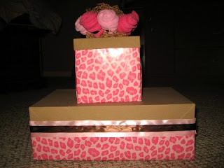 Beautiful Gifts Boutique: Pink Leopard Print and Natural Cardboard Baby ...