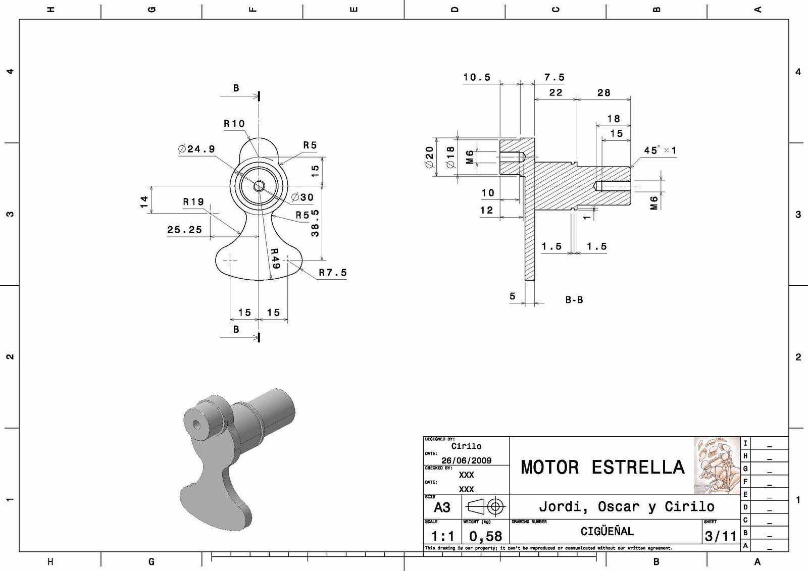Planos ...con ciri: MOTOR DE ESTRELLA