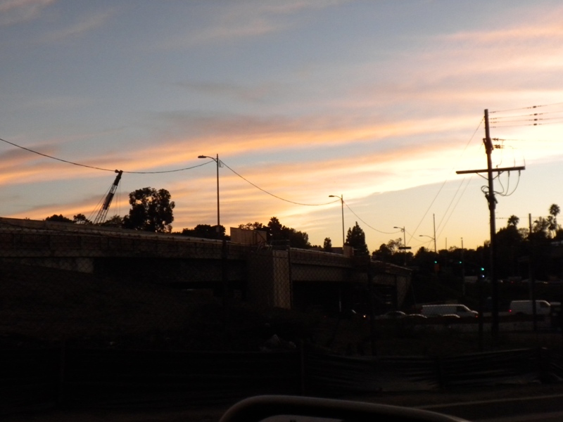 biostatprof: UCLA Early Evening Shots: Sunset Rec and Sky