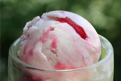 V e g a n D a d: Raspberry Ripple Ice Cream