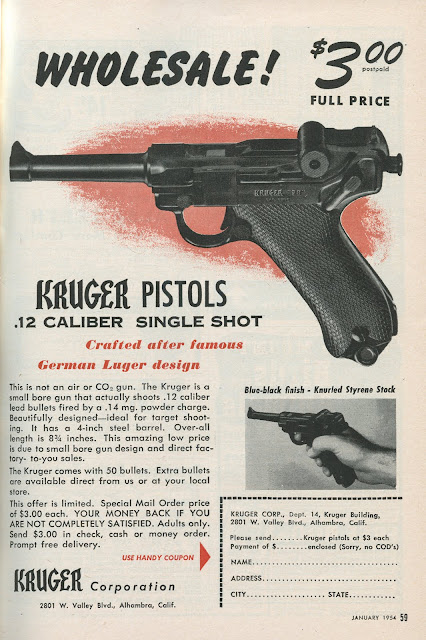 Phil Are Go!: Kruger Pistol - The "Kr" makes it affordable!