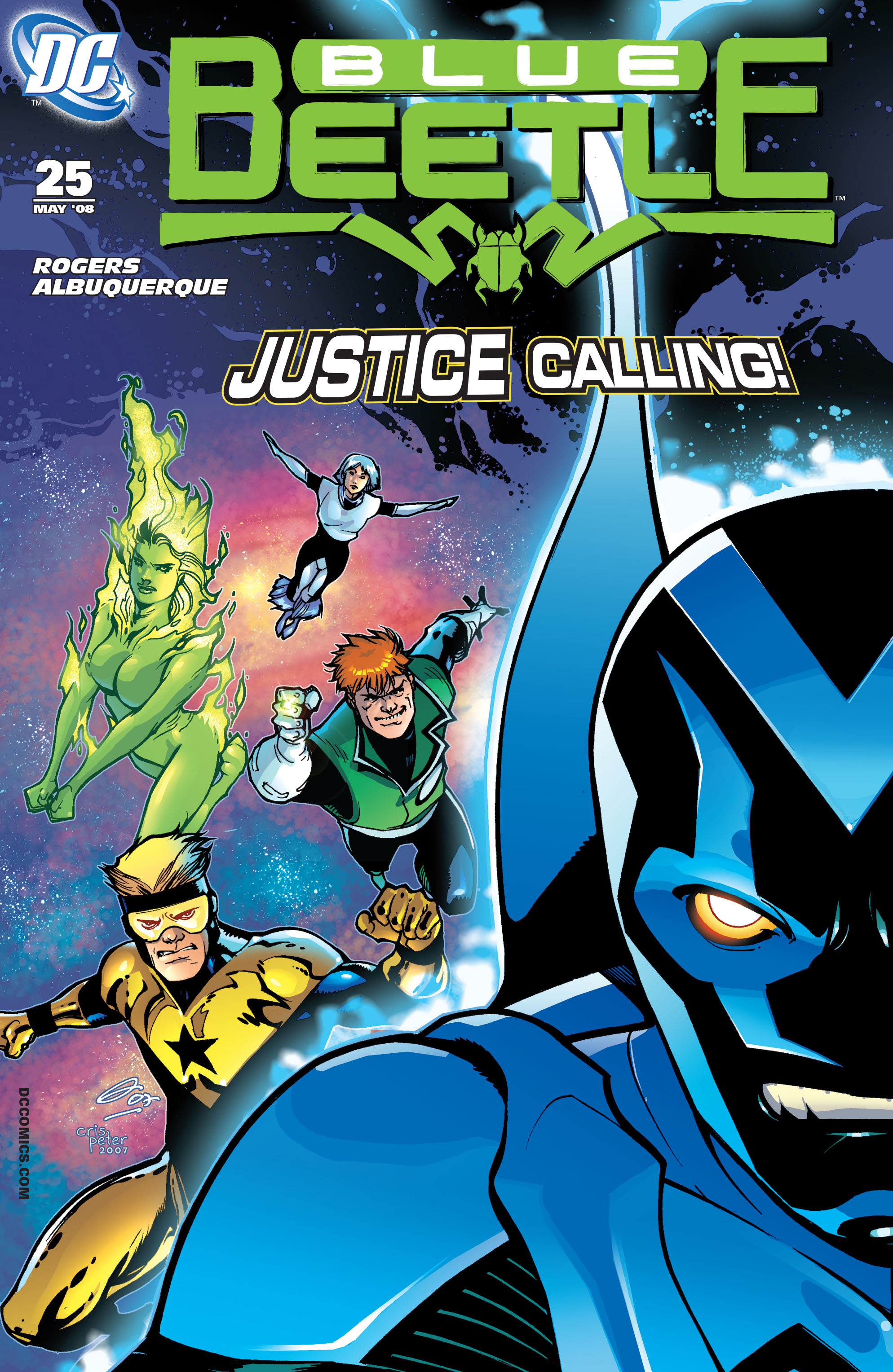 Read online Blue Beetle (2006) comic - Issue #25