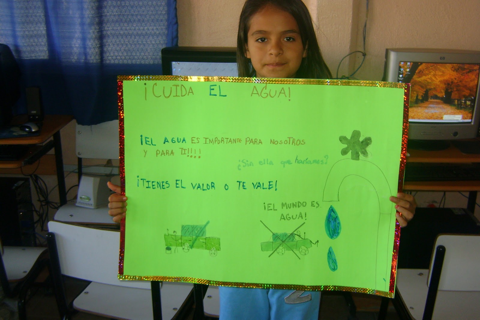 evidencias de nuestro trabajo: Gota a gota el agua se agota.