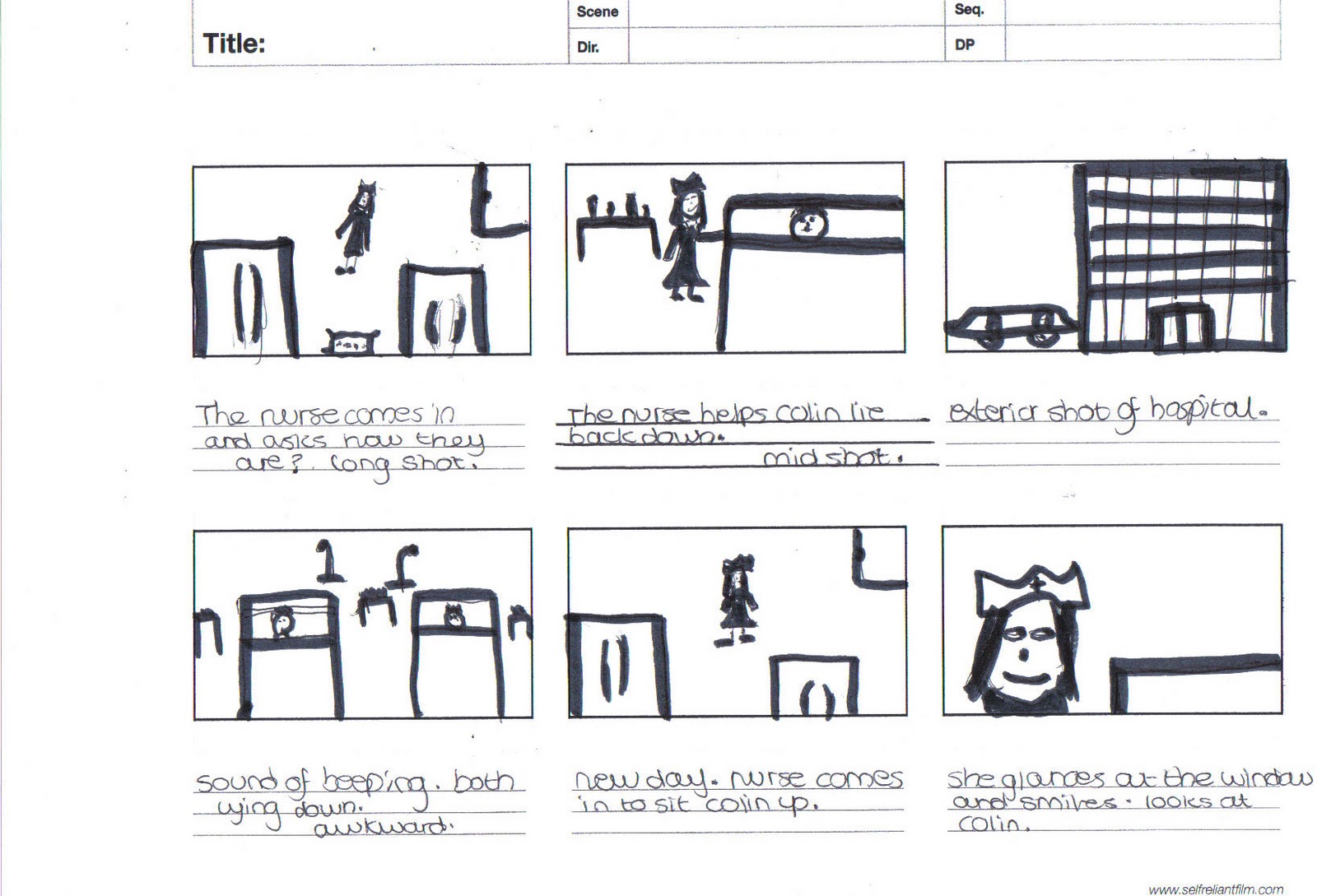 Advanced Portfolio: Pre-Production - Storyboard