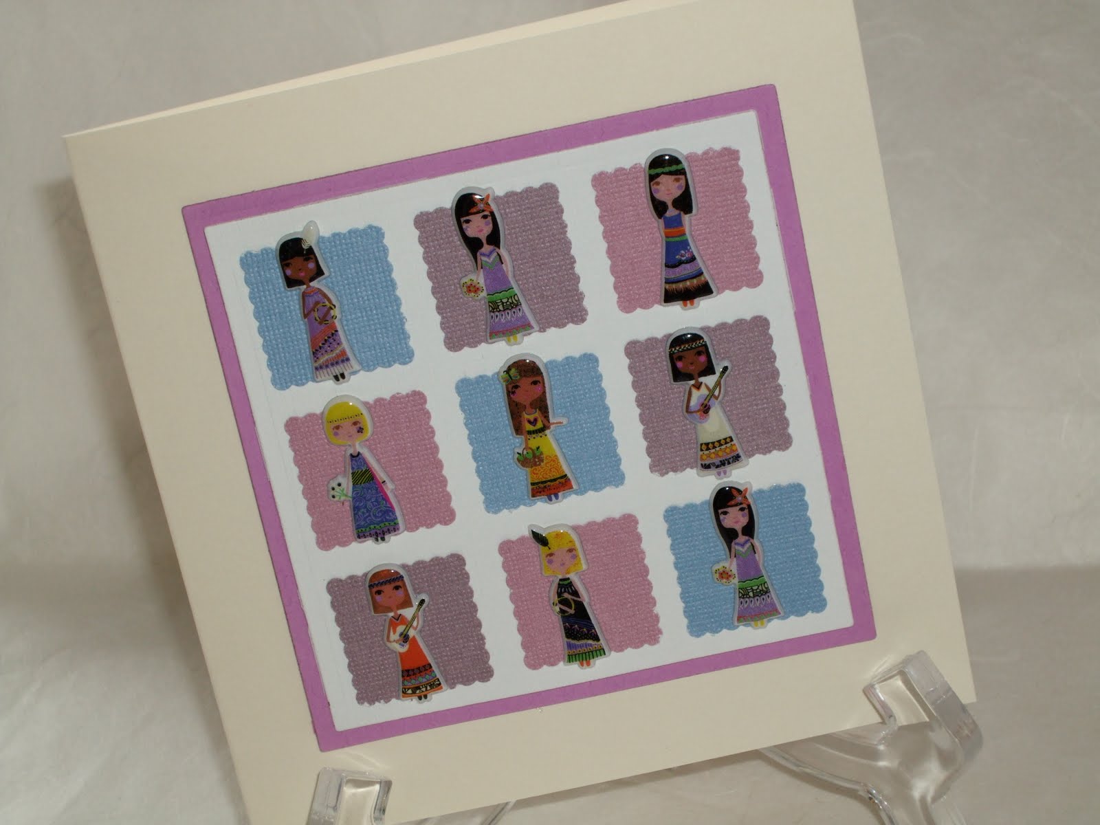 A Day in the Life of a Craft Fairy...: Simple Card using Paperchase ...